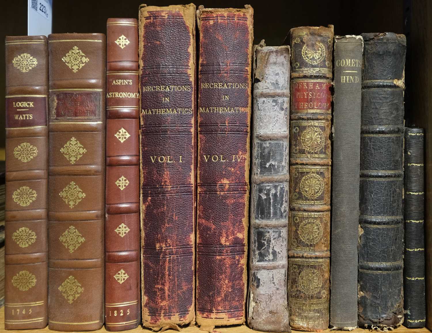 Lot 223 - Watts (Isaac). Logick: or, the right use of