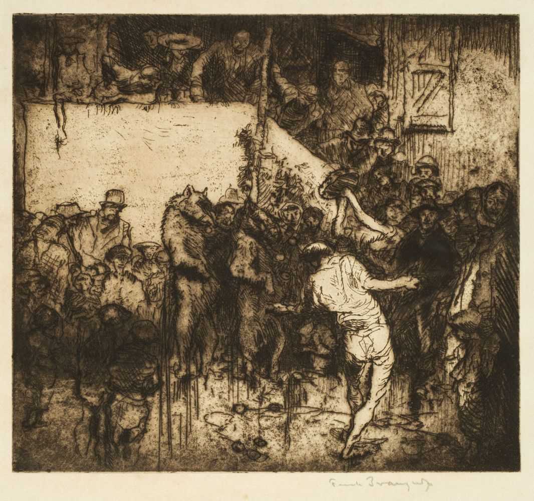 Lot 525 - Brangwyn (Frank, 1867-1956). The Mountebank