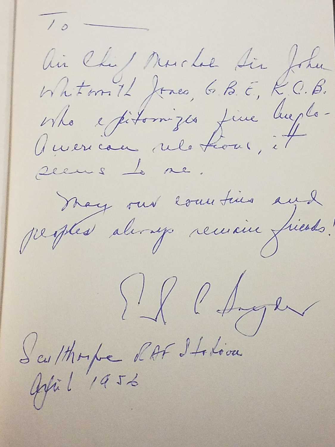 Lot 269 - Moore-Brabazon (John [Lord Brabazon of