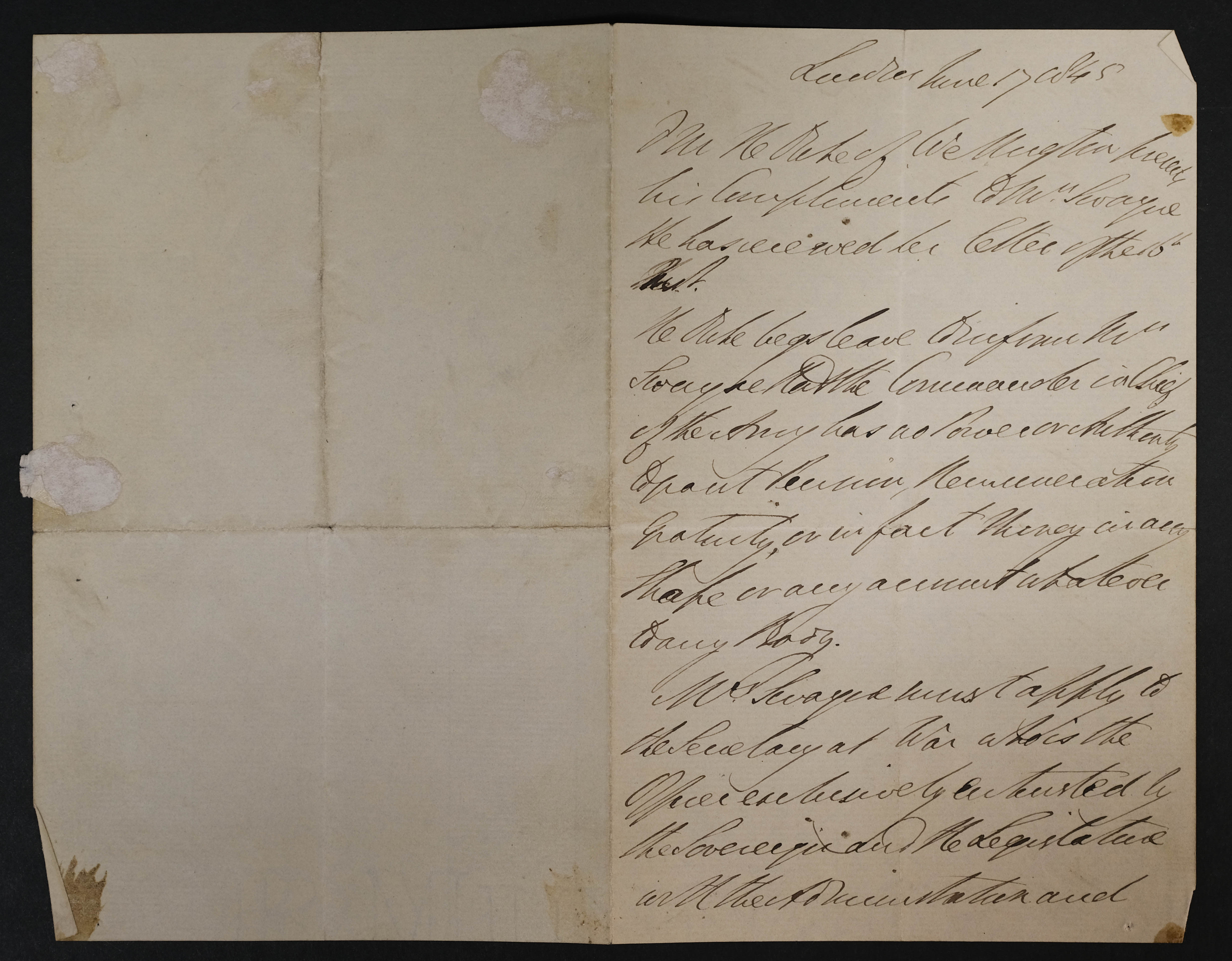 Lot 337 - Smith (William Sidney, 1764-1840). Autograph