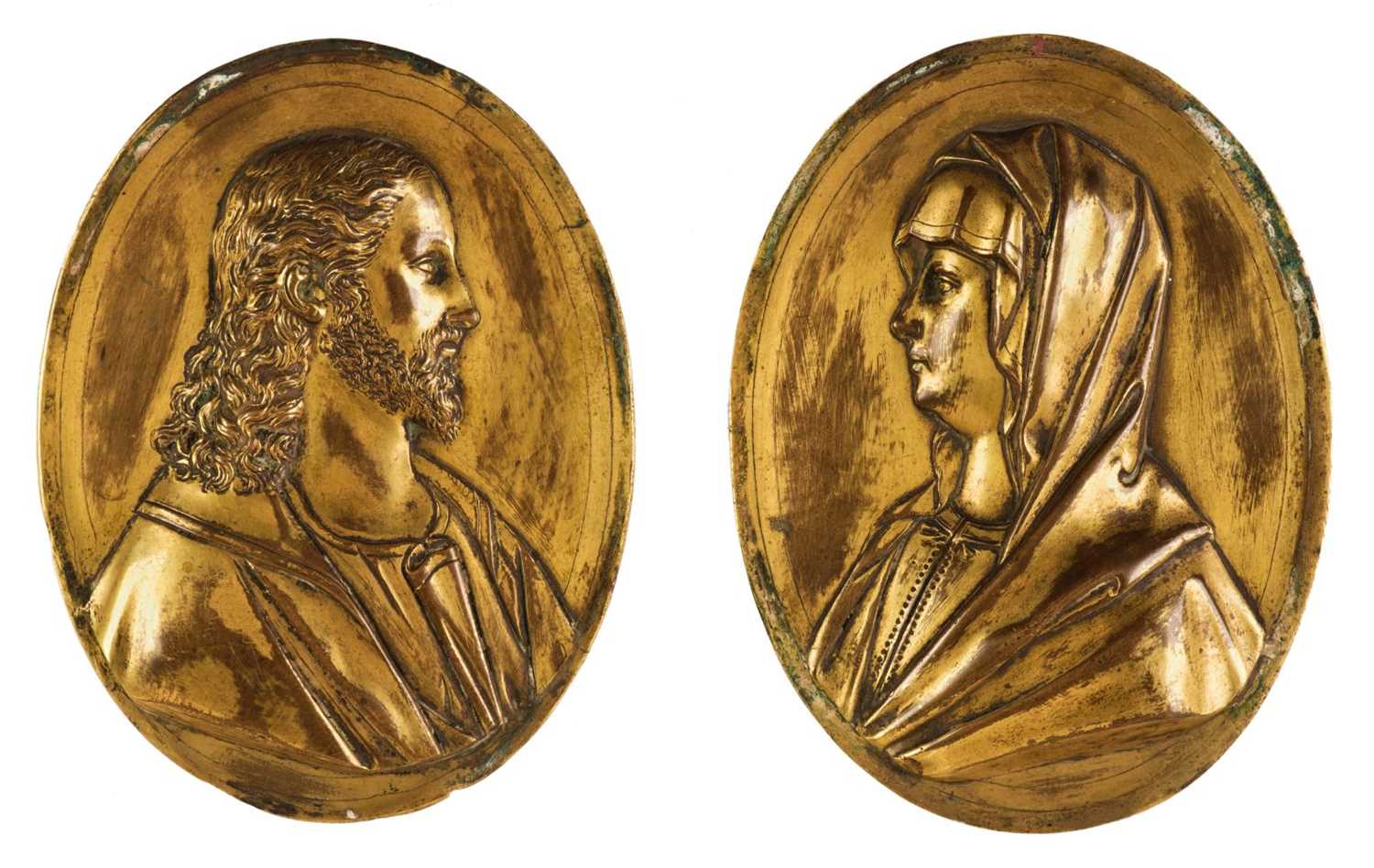 Lot 402 - Plaquettes. Pair of 17th-century plaques