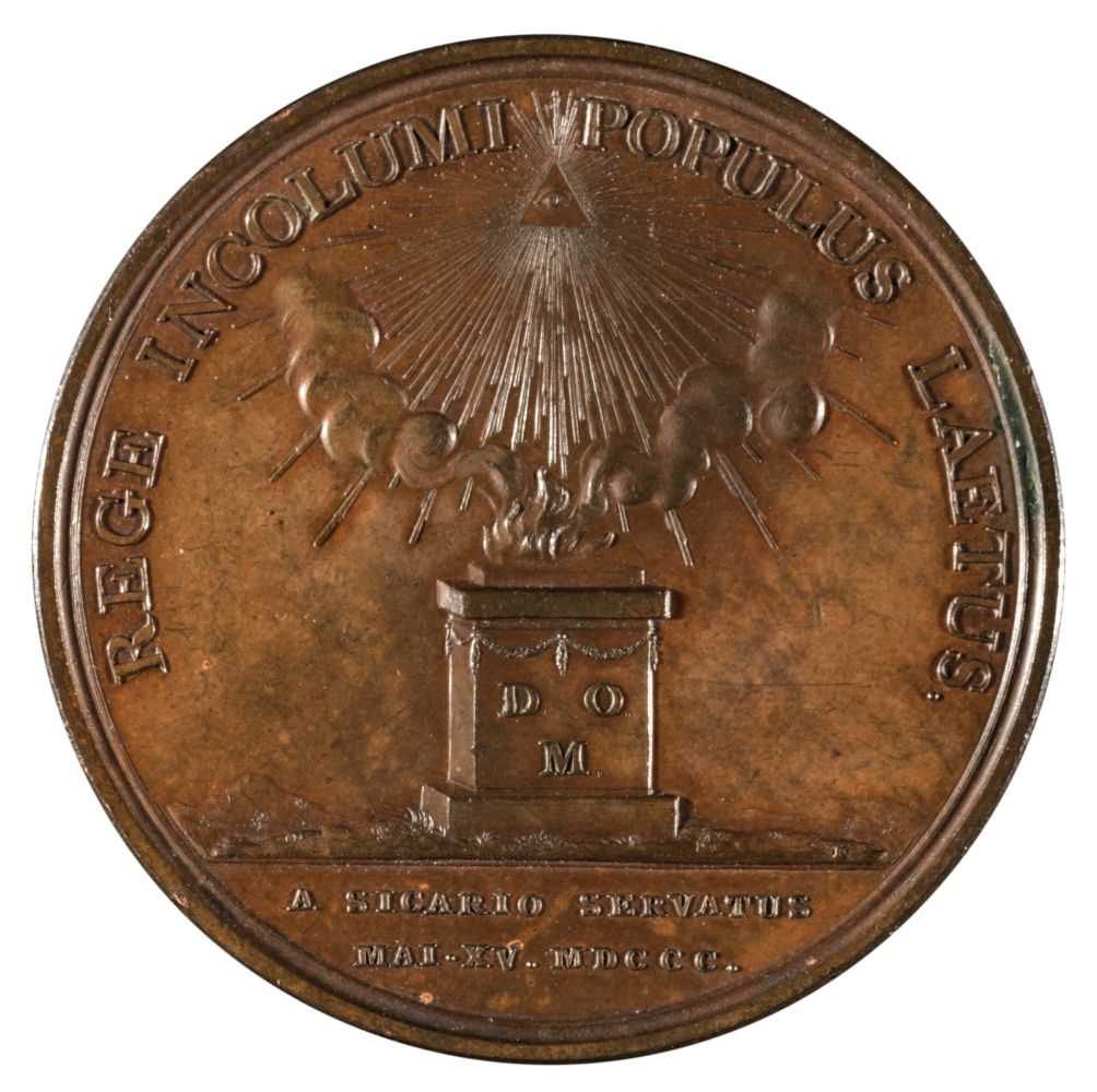 Lot 73 - Medal. George III (1760-1820). Copper Medal,