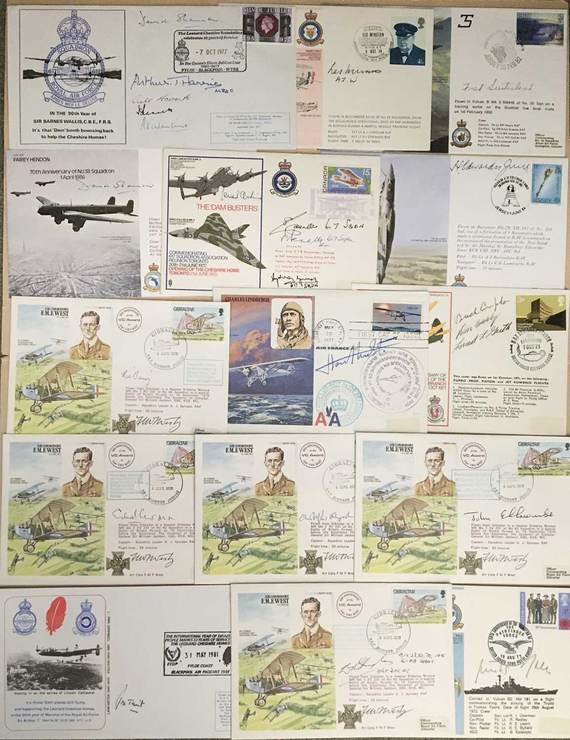 Lot 502 - A selection of commemorative covers