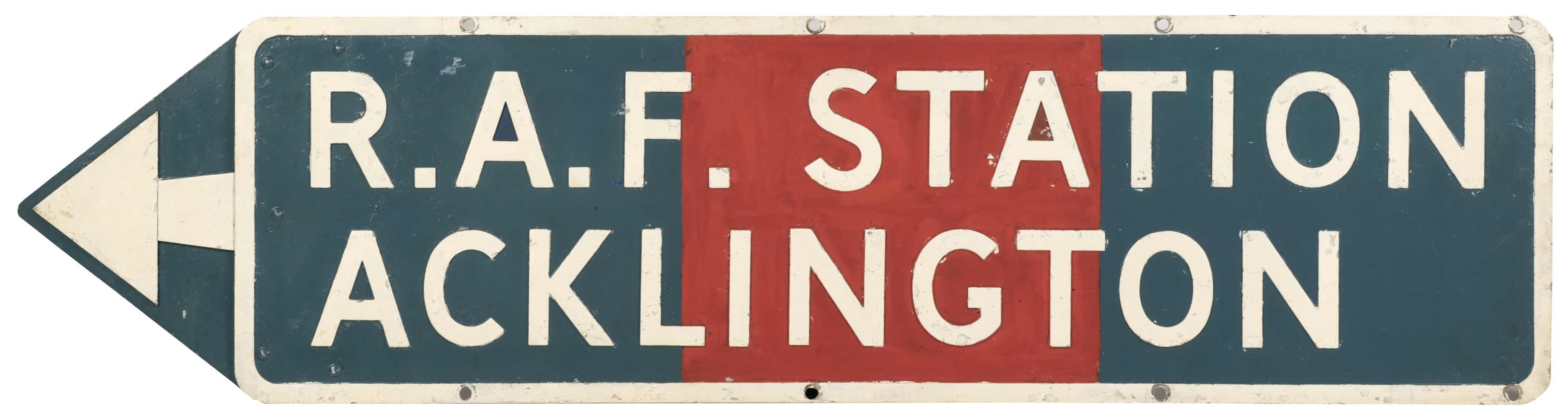 RAF Directional Sign. RAF Station - auctions & price archive