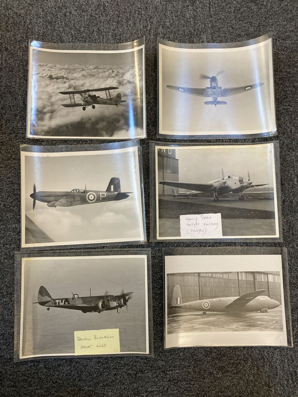 Lot 512 - Aviation Photographs. WWII RAF and Luftwaffe