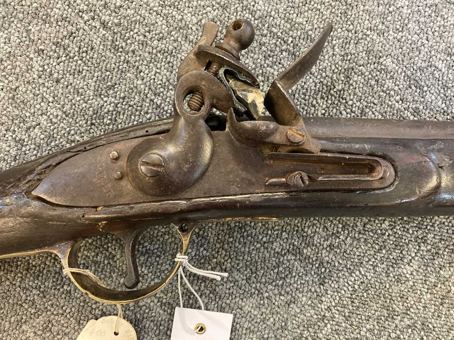 Lot 381 - Musket. India Pattern Tower Brown Bess