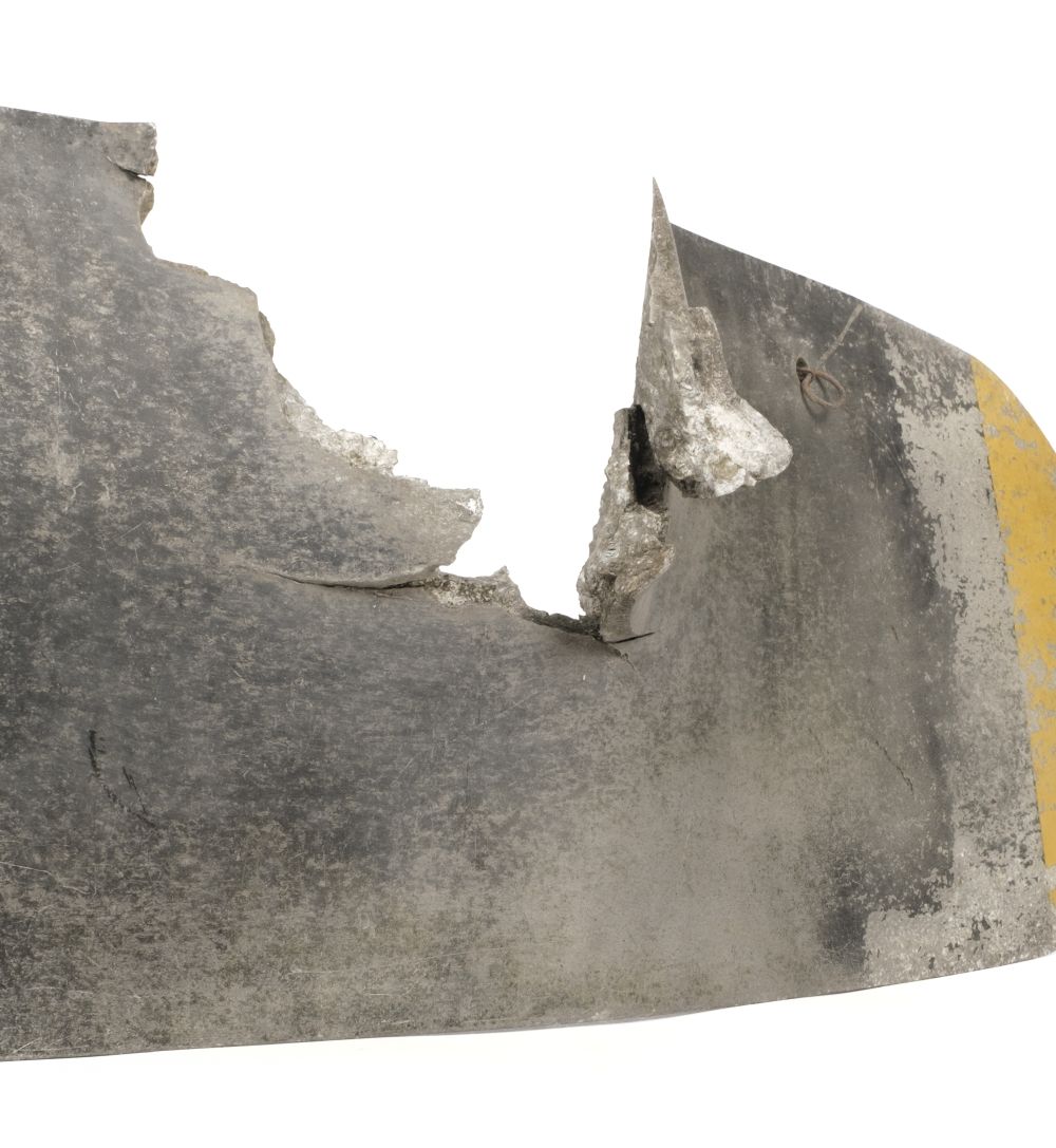 Lot 86 - Mosquito Propeller Tip and Navigator's Board