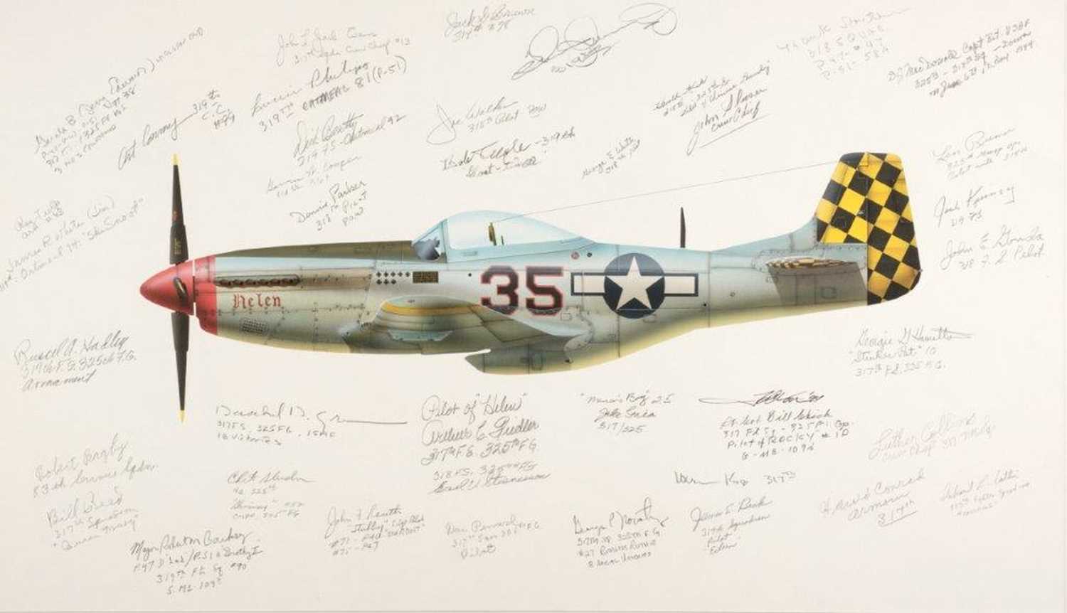 Lot 611 - Valo (John C., circa 1963), 325th Fighter