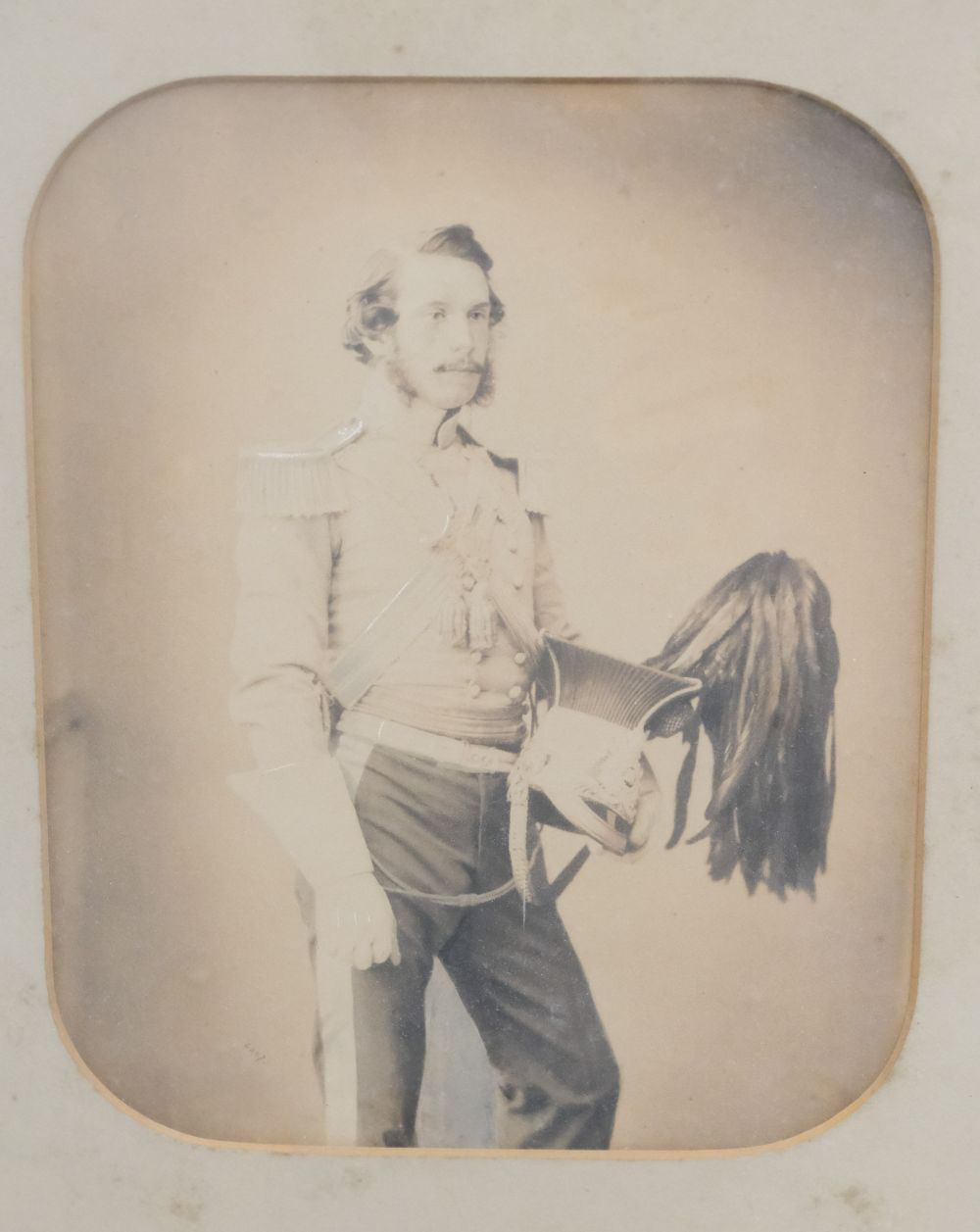 Lot 28 - Crimean War. Portrait of Captain Richard