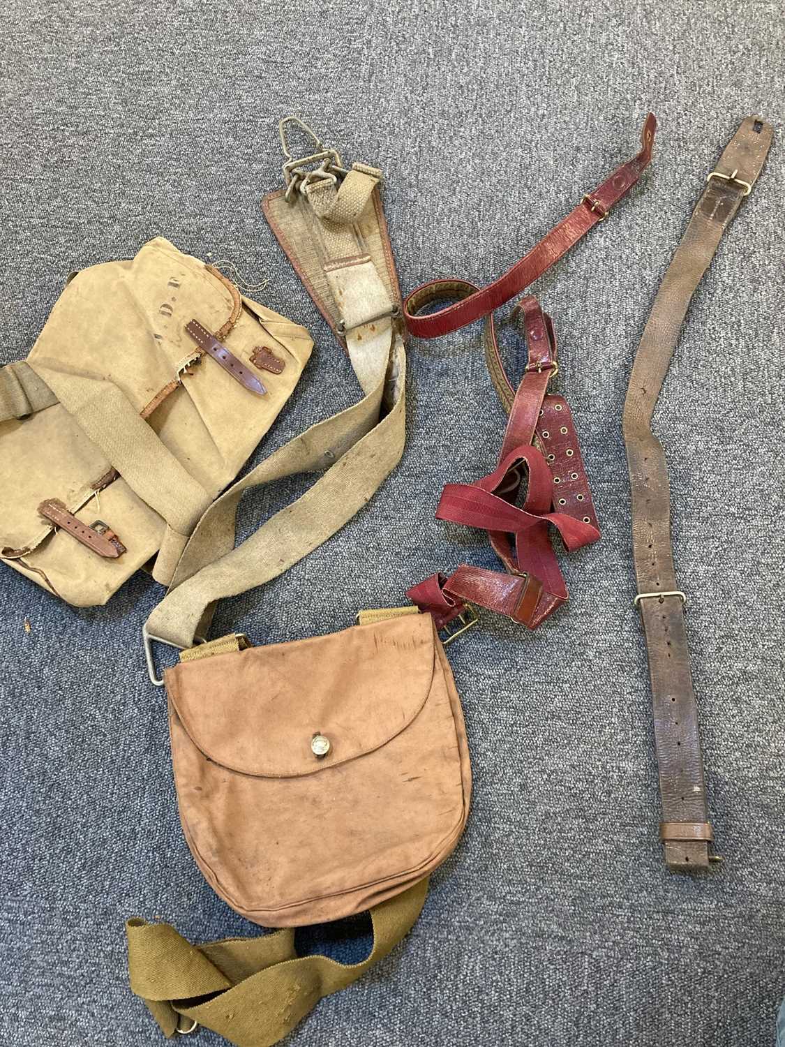 Lot 386 - Robin Hood Rifles Belt and Accoutrements