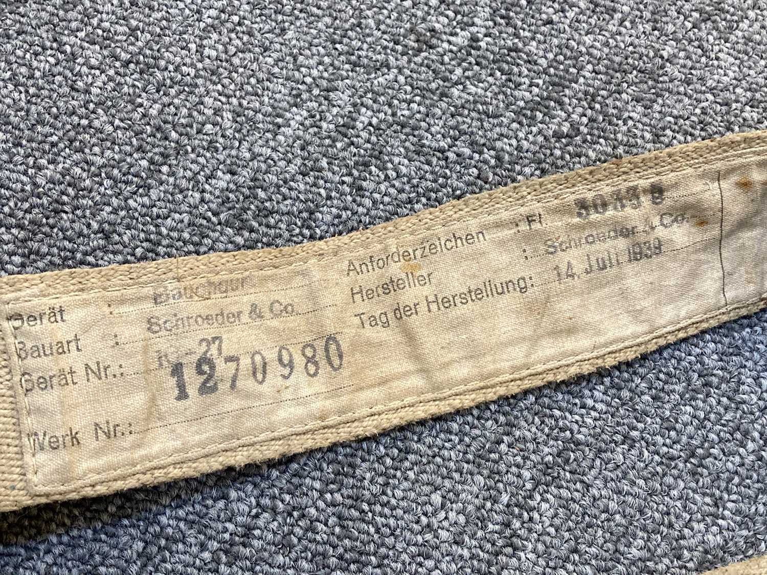 Lot 386 - Robin Hood Rifles Belt and Accoutrements