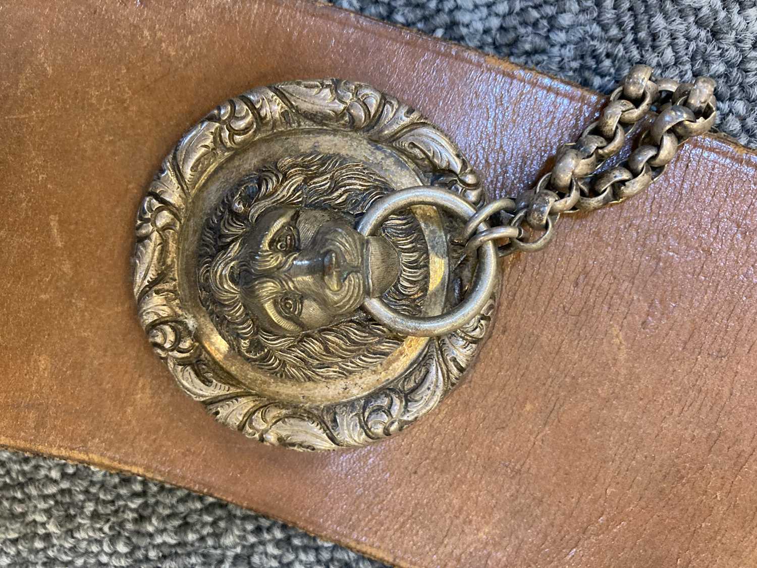 Lot 386 - Robin Hood Rifles Belt and Accoutrements