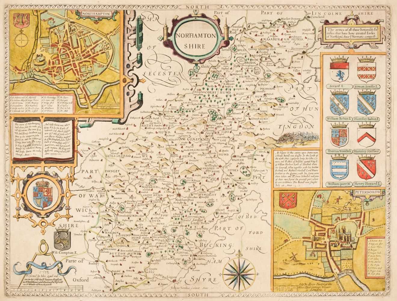 Lot 308 - Northamptonshire. Speed (John),