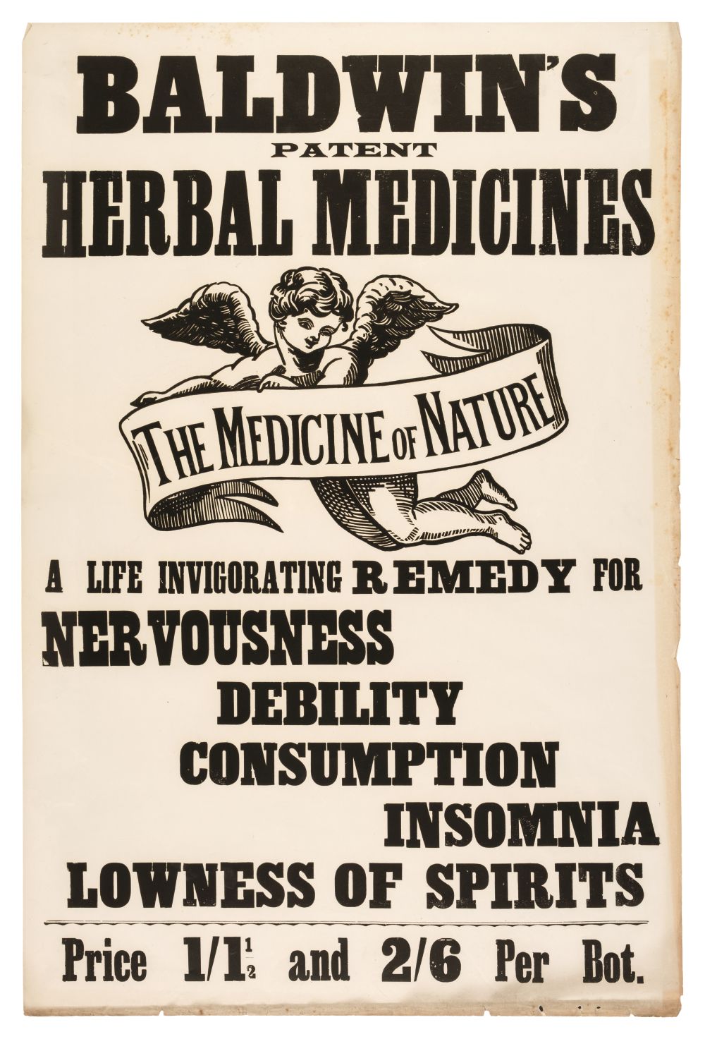 Lot 371 - Advertising Posters. Twenty medicinal
