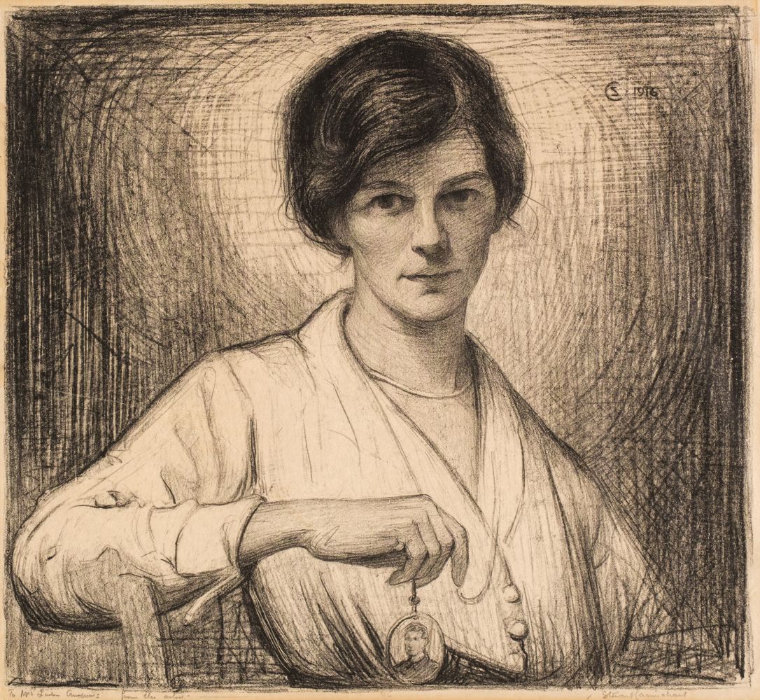 Lot 489 - Carmichael (Stewart, 1867-1950). Mrs Linton