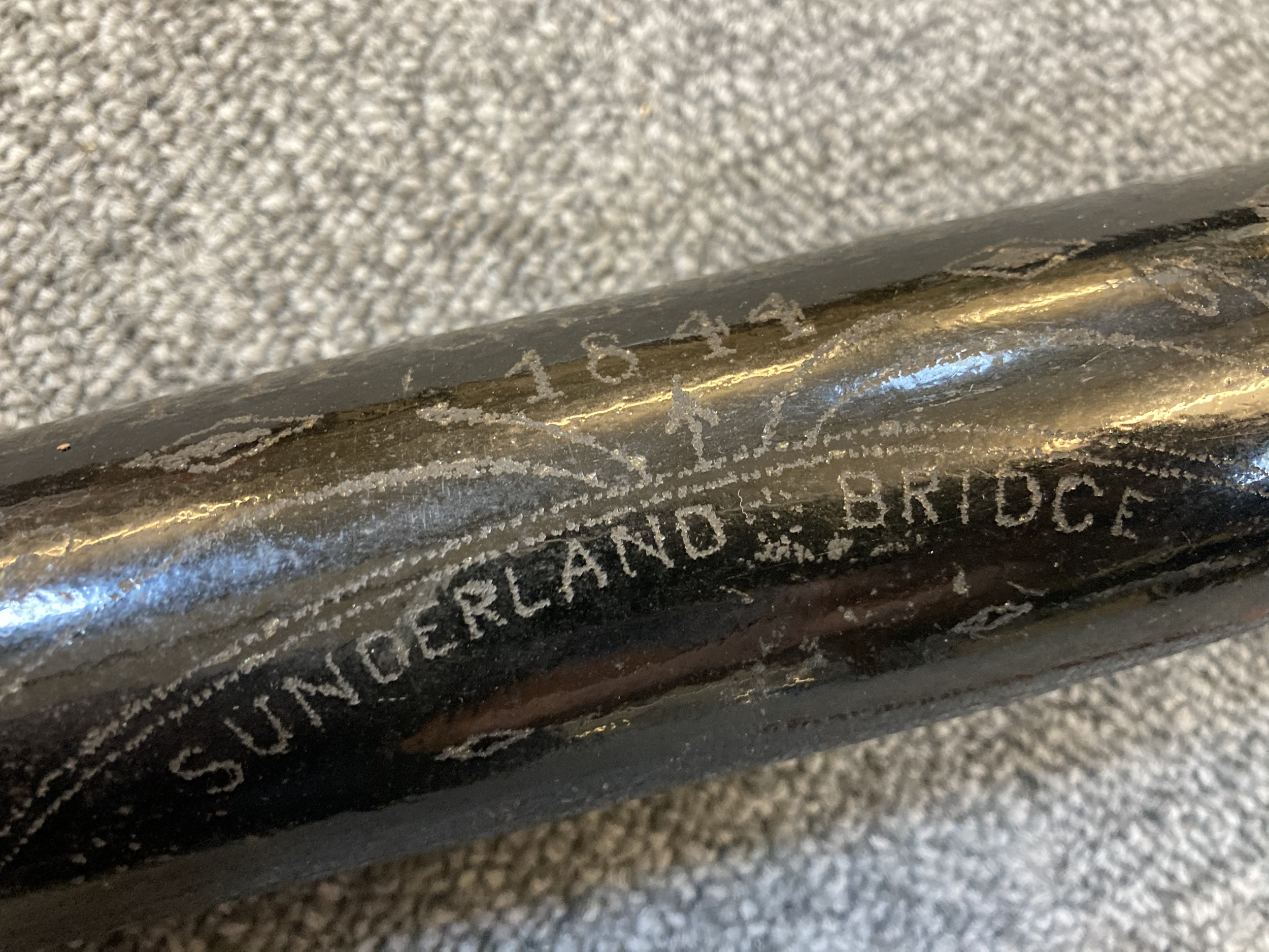 Lot 79 - Victorian Glass Rolling Pin