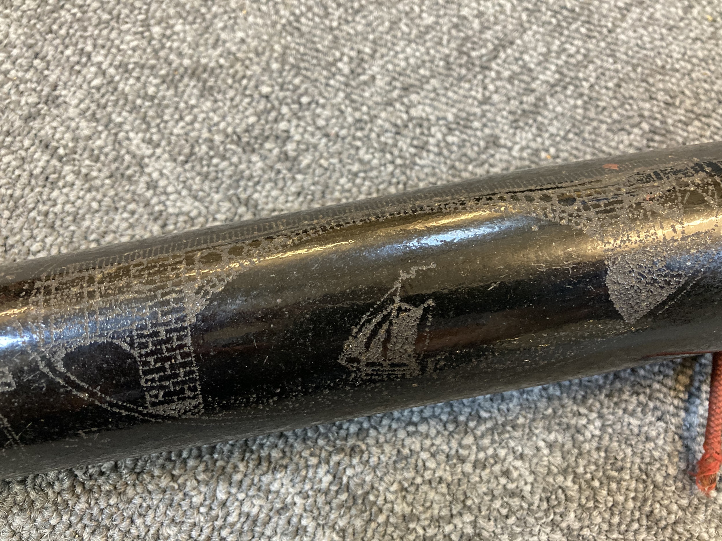 Lot 79 - Victorian Glass Rolling Pin