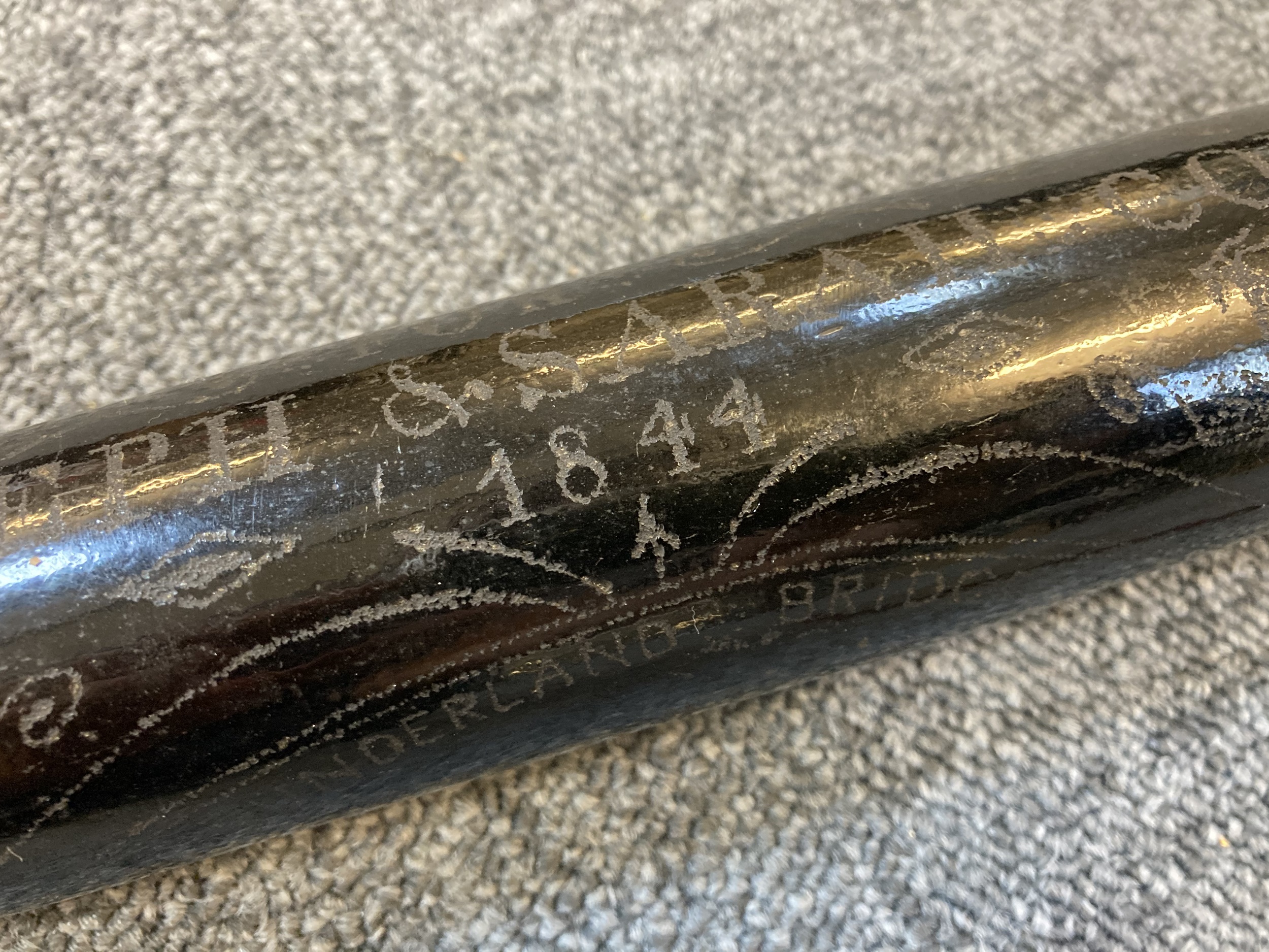 Lot 79 - Victorian Glass Rolling Pin