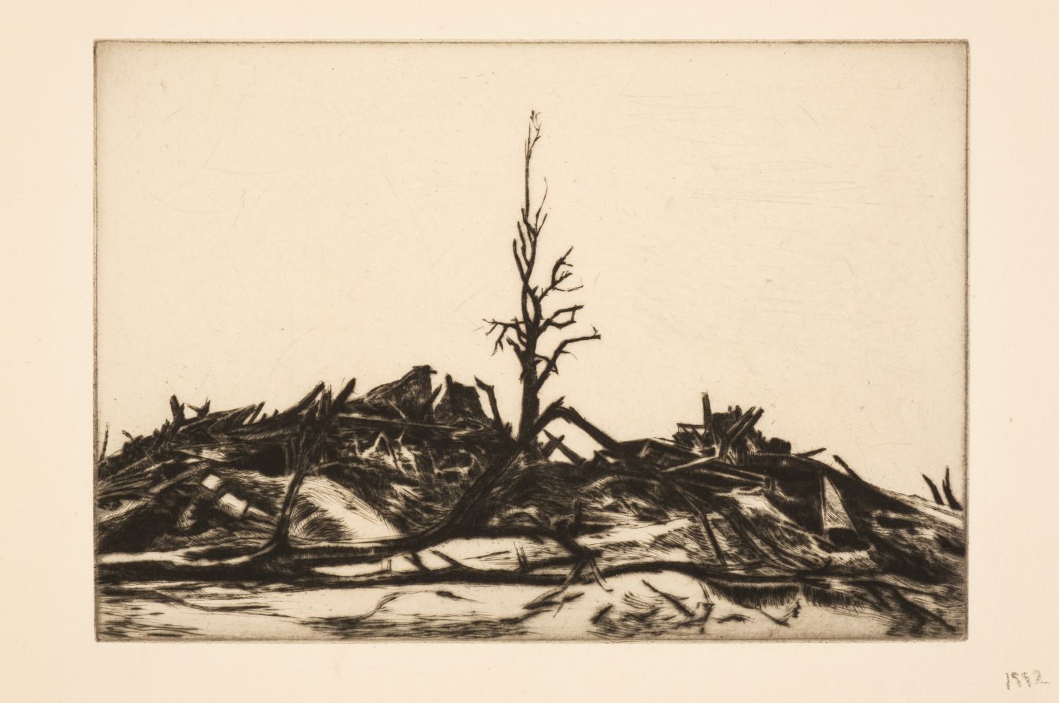 Lot 444 - Rothenstein (Sir William, 1872-1945). Fresne