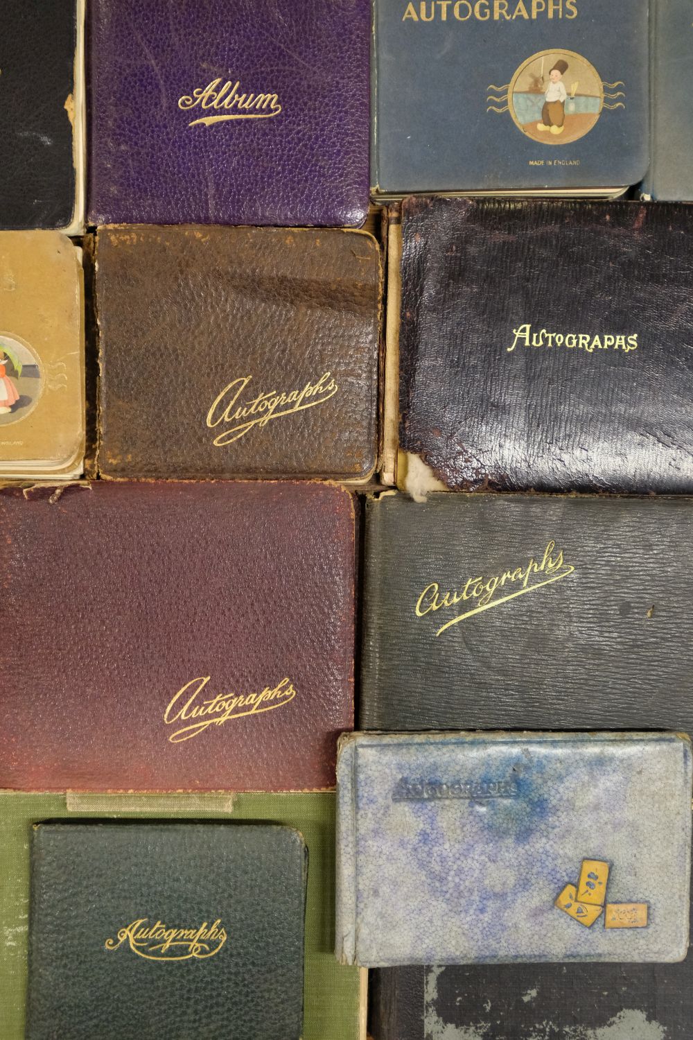 Lot 280 - Autograph and Scrap Albums.