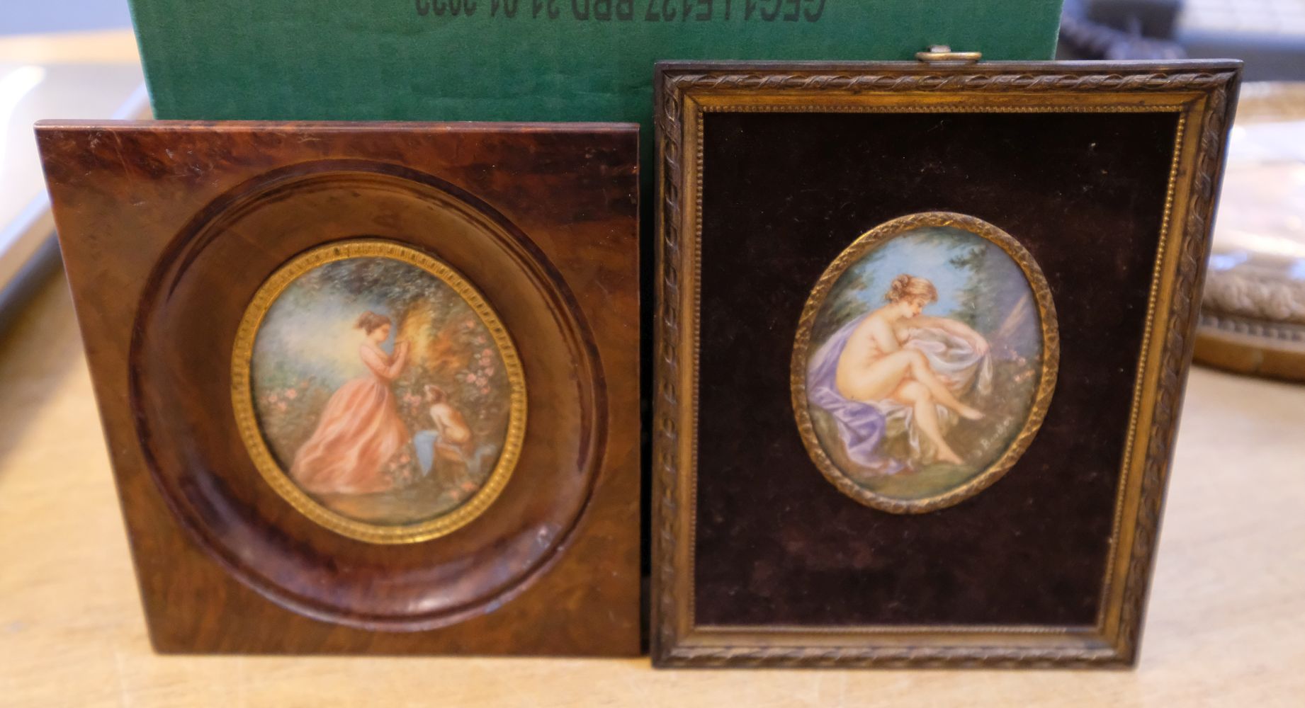 Lot 329 - English School. Portrait of Mary Anne