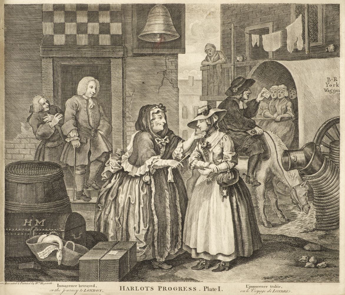 Lot 102 - Hogarth (William). The Harlot's Progress