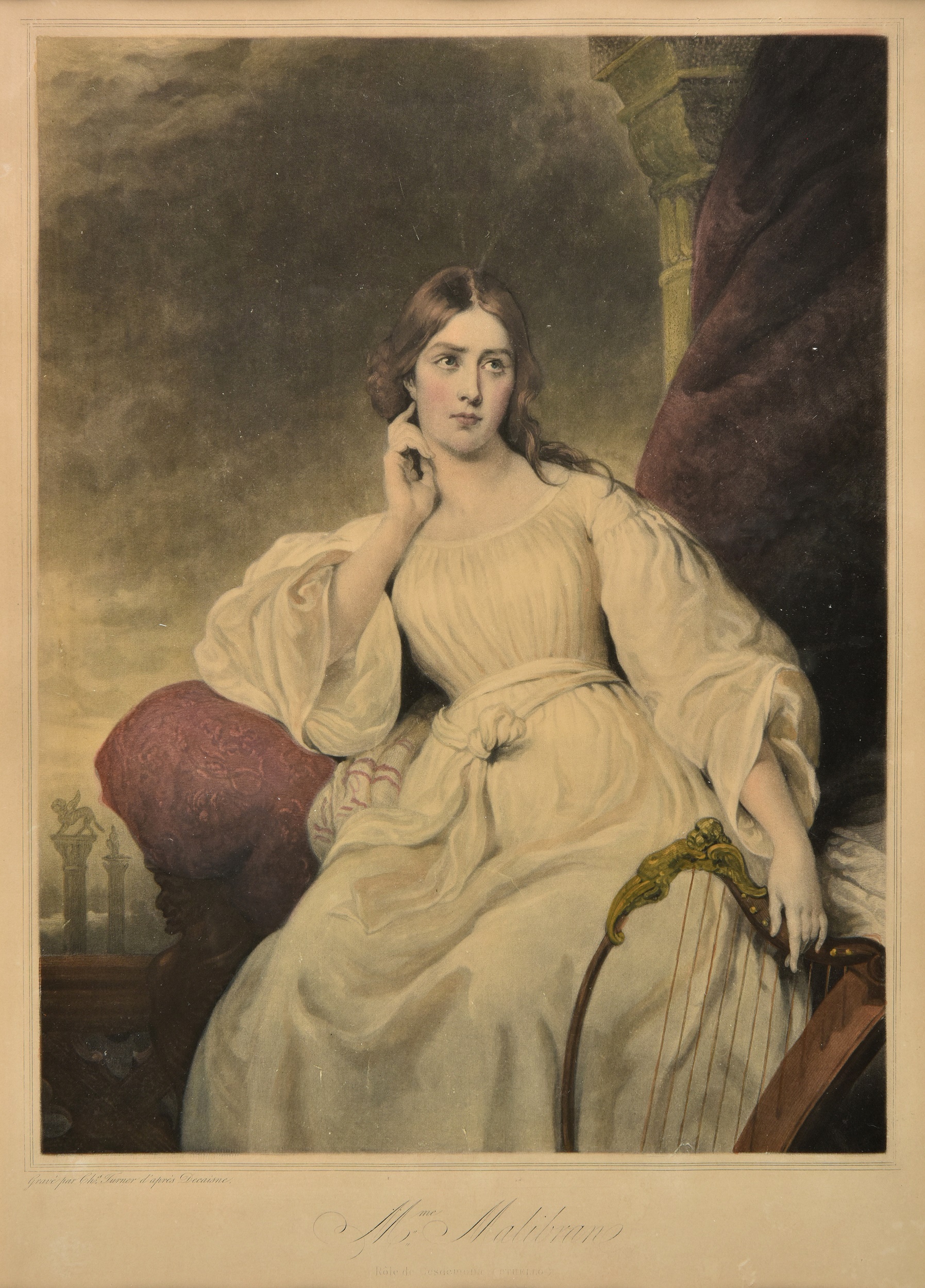 Lot 132 - Decaisne (Henri, 1799-1852). Maria Malibran
