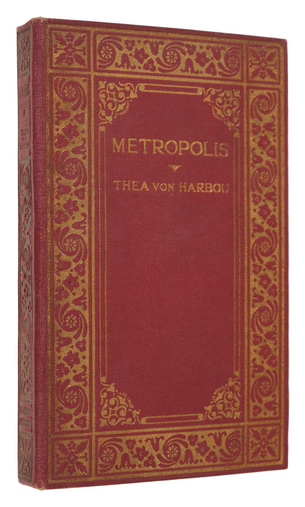 Lot 894 - Von Harbou (Thea). Metropolis, 1st edition