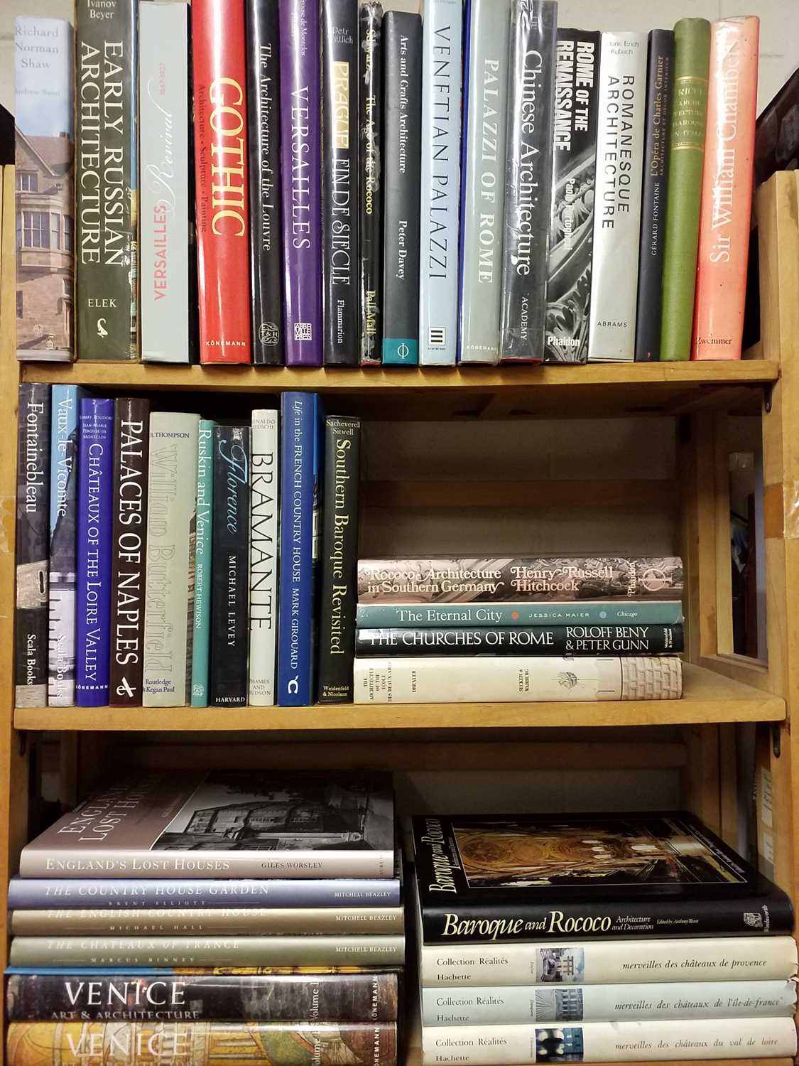 Lot 590 - Architecture. A collection of architecture