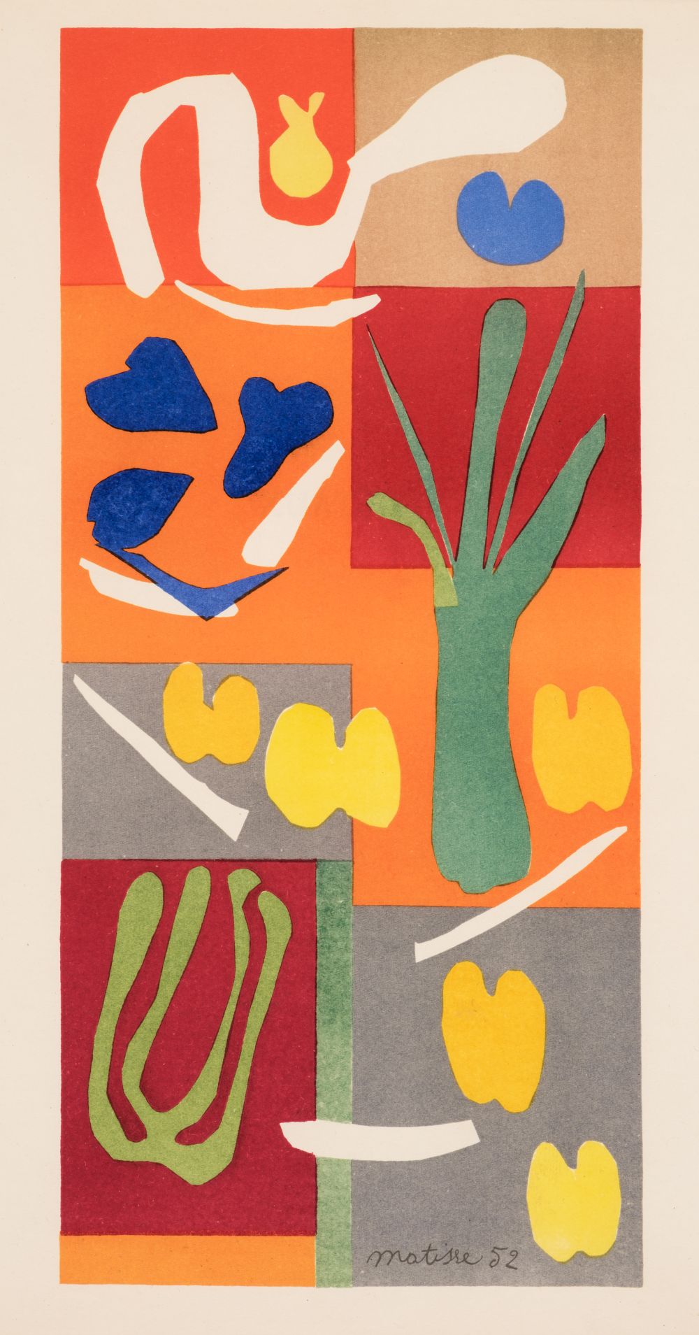Lot 200 - Matisse (Henri, 1869-1954). Vegetaux, & Nuit