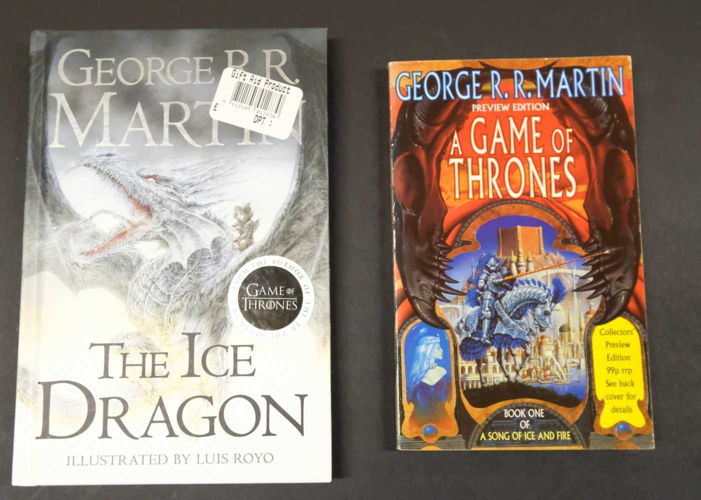 Lot 853 - Martin (George R.R.). A Game of Thrones, 1st