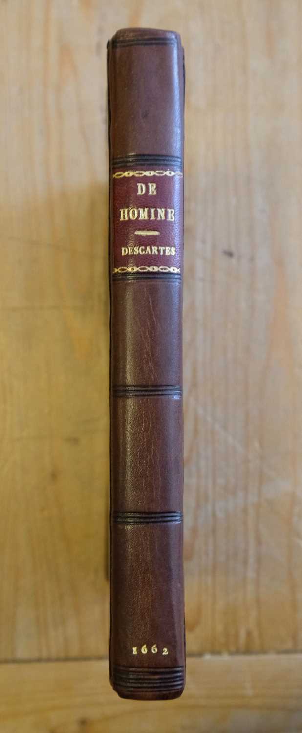 Lot 120 - Descartes (Rene). De Homine figuris et