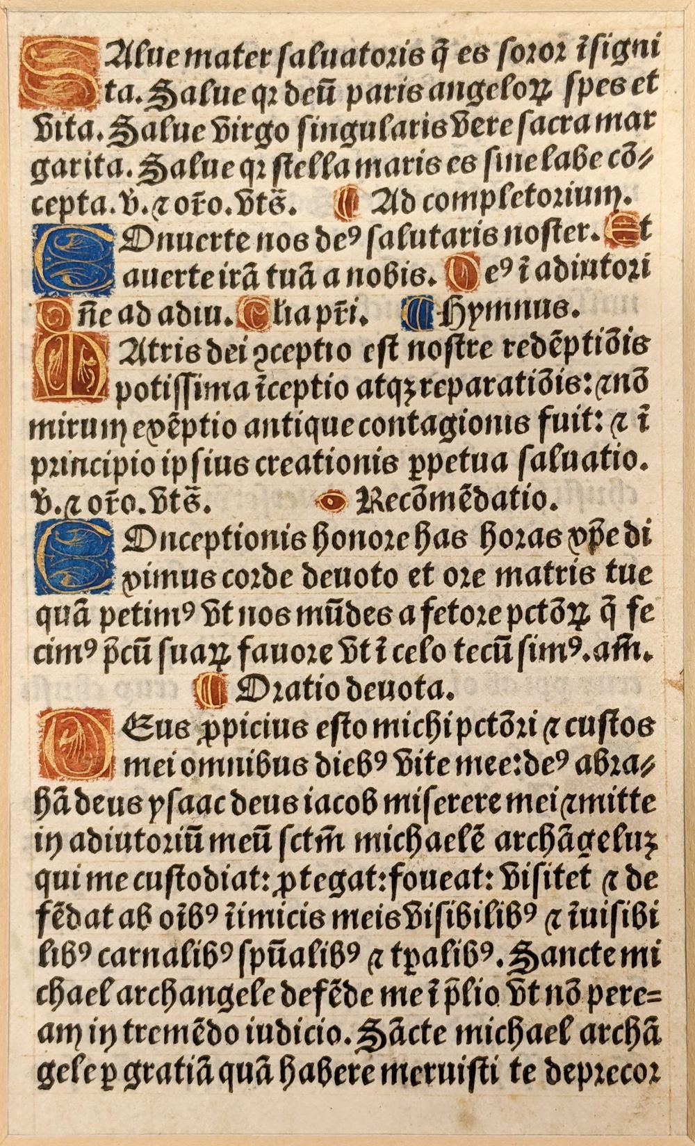 Lot 198 - Incunabula Leaves. A group of 18 printed