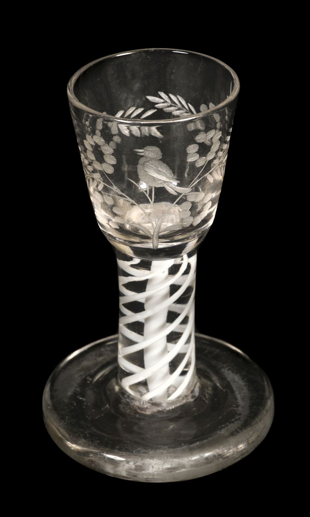 Lot 292 - Firing Glass An 18th-century firing glass