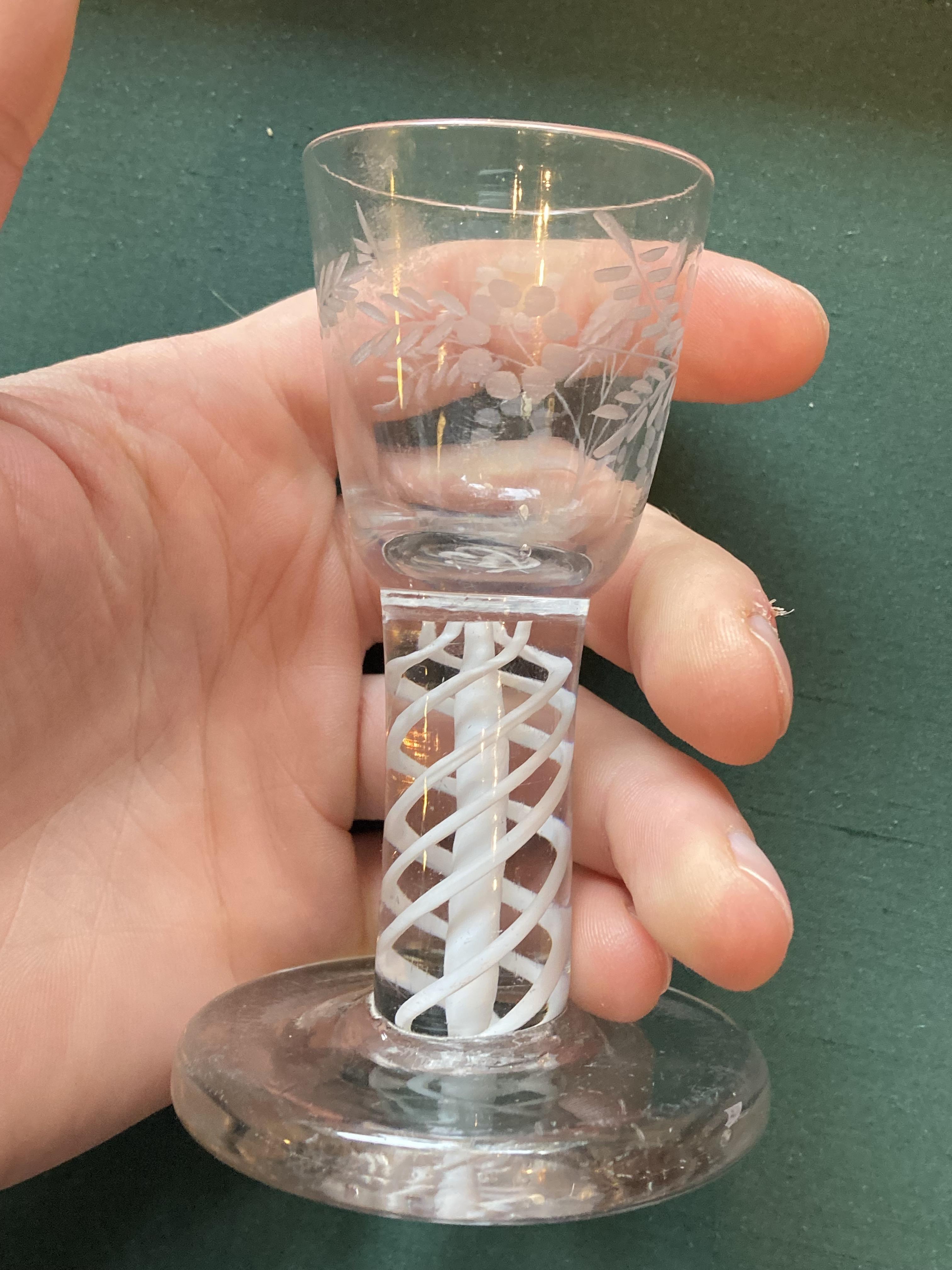 Lot 292 - Firing Glass An 18th-century firing glass