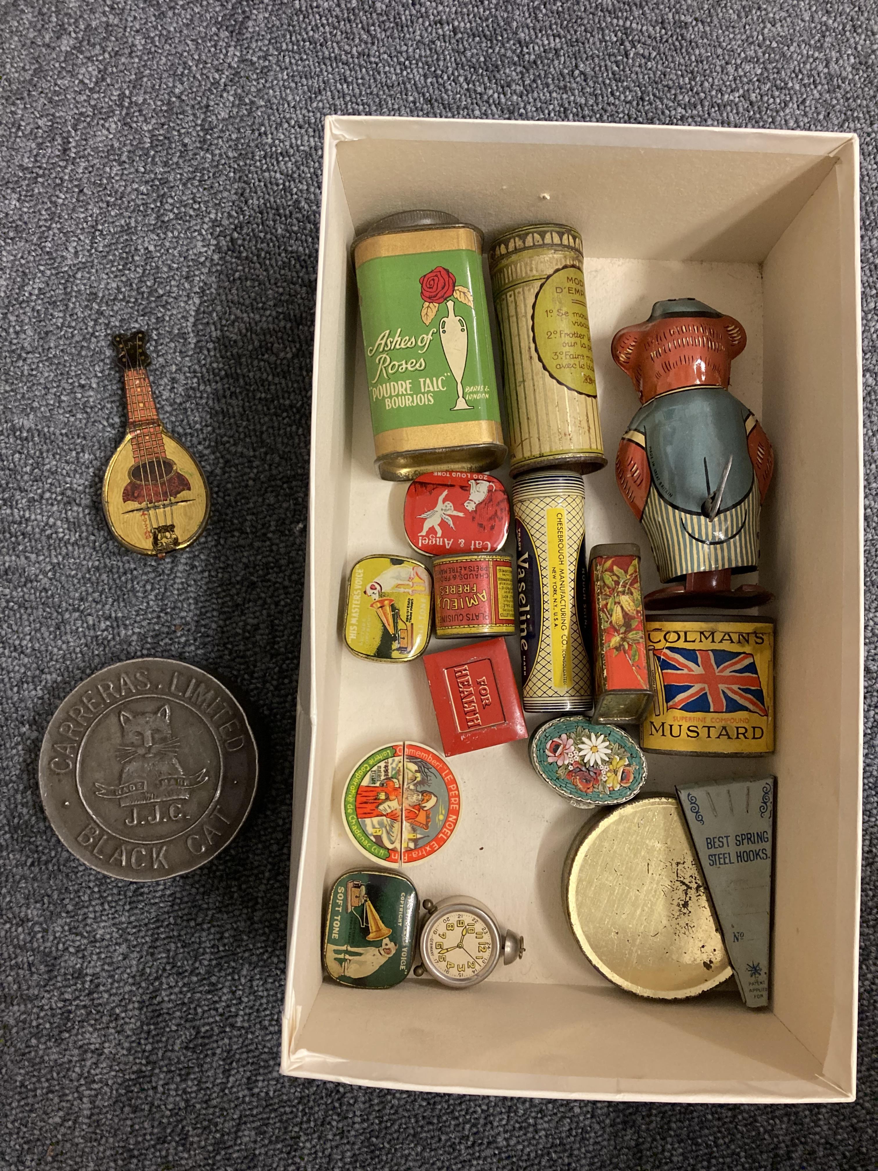 Lot 239 - Advertising Tins. A large collection of tins