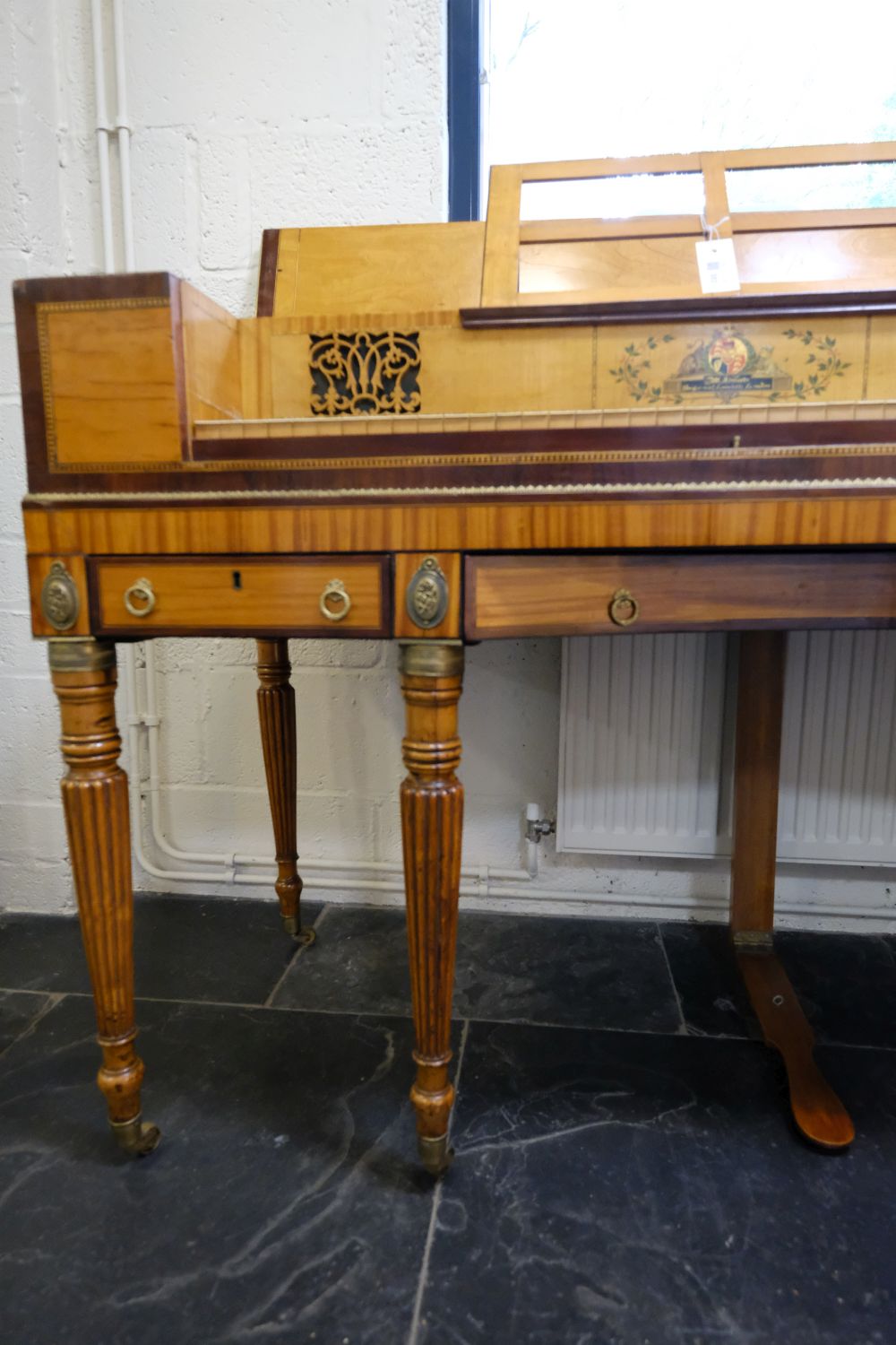 Lot 353 - Square piano. William Henry Edwards, c.1830