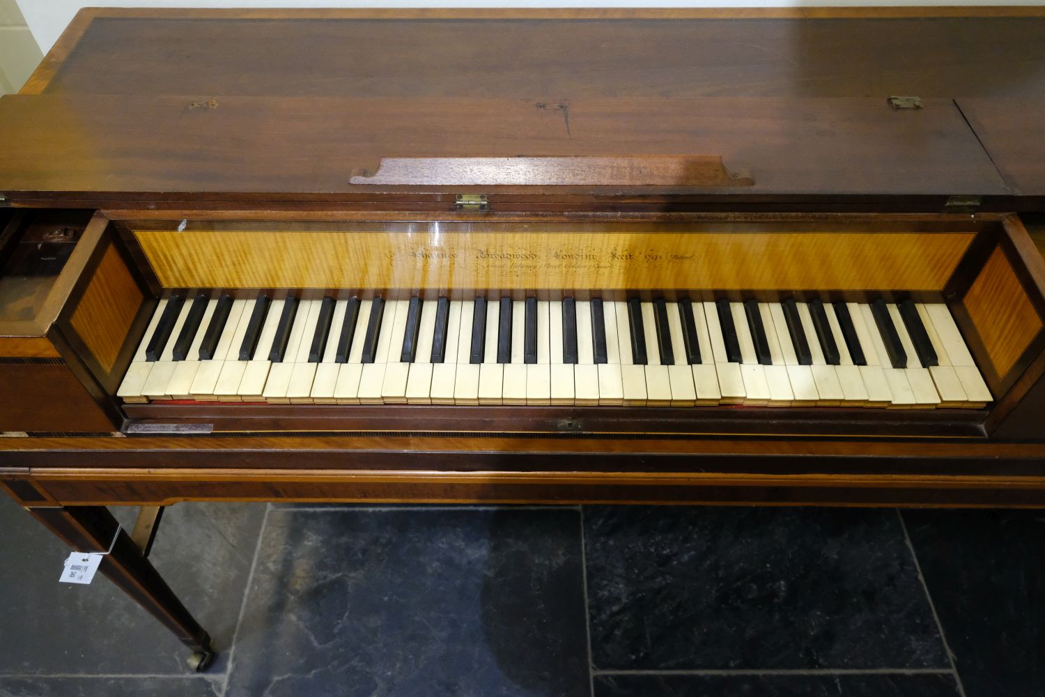 Lot 349 - Square piano. Johannes Broadwood, c. 1791-92