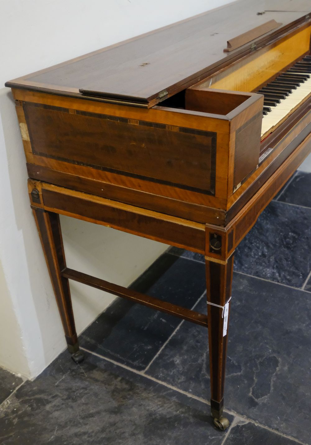 Lot 525 - Square piano. Johannes Broadwood, c. 1791-92