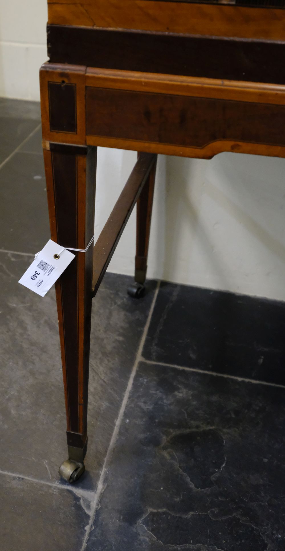 Lot 349 - Square piano. Johannes Broadwood, c. 1791-92