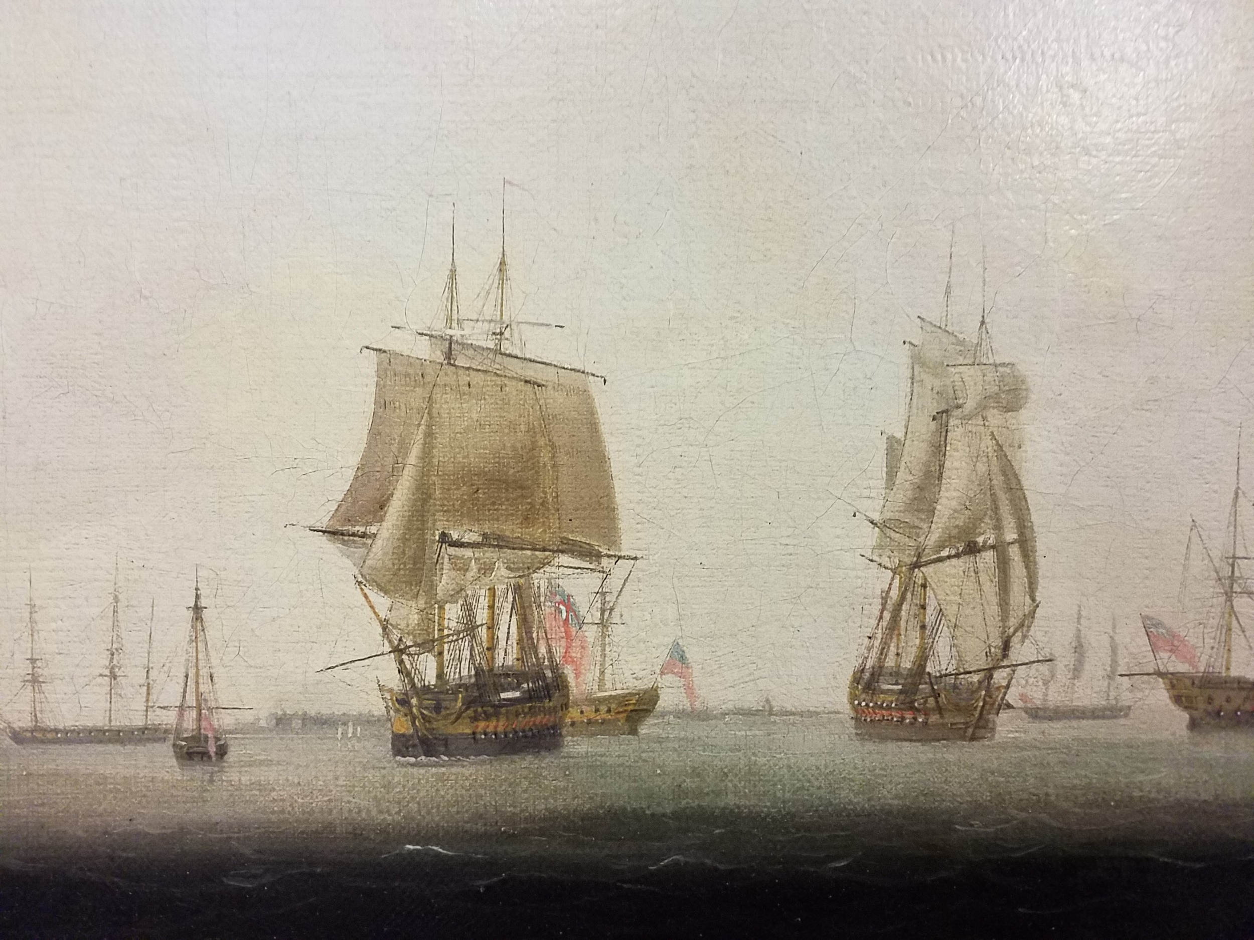 Lot 100 - Marine School. British Royal Navy warships