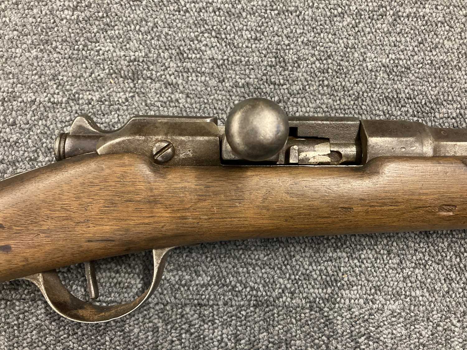 Lot 218 - Rifle. A French M.1873 Gras bolt-action