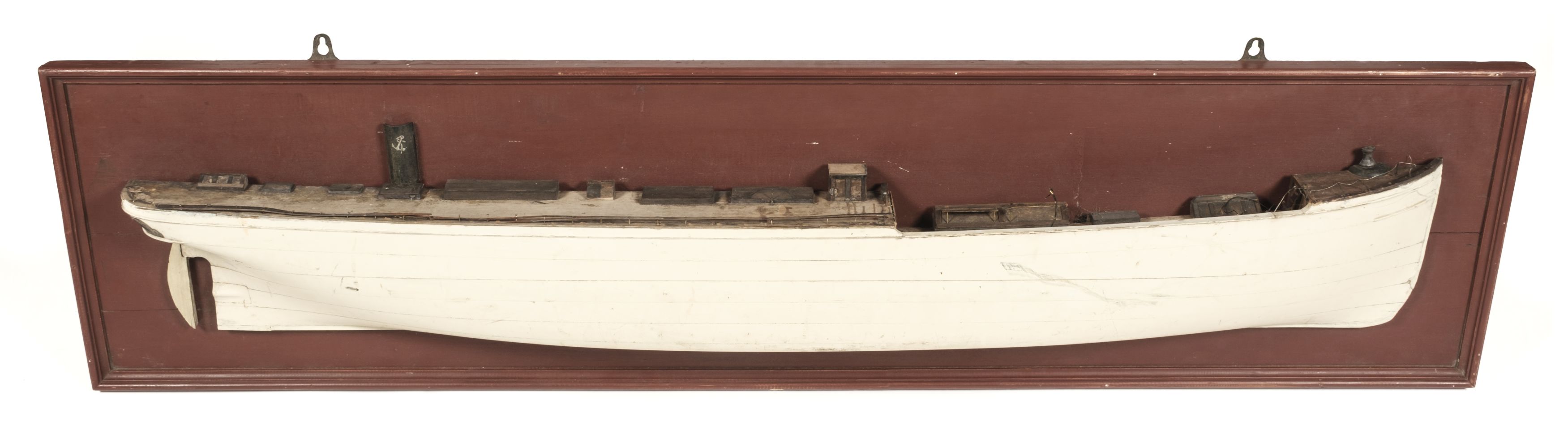 Lot 322 - Half Block Model. Steam Ship circa 1900