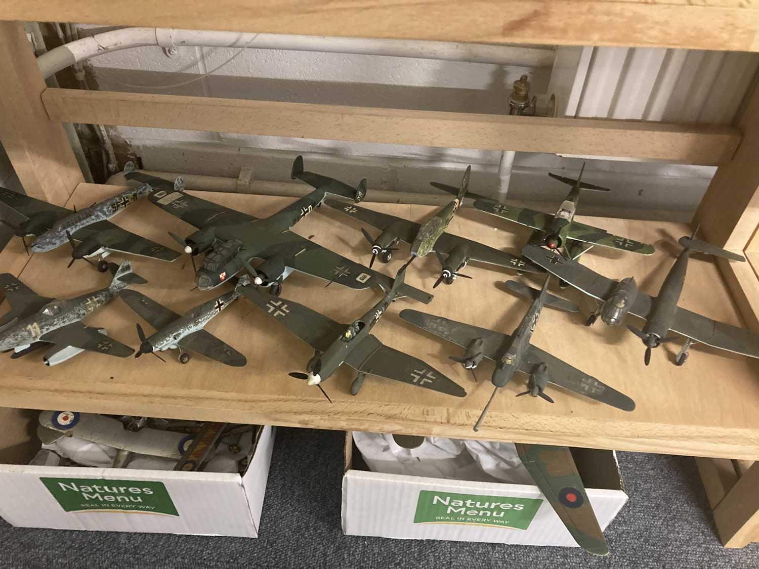 Lot 144 - Model Aircraft. A large collection of kit