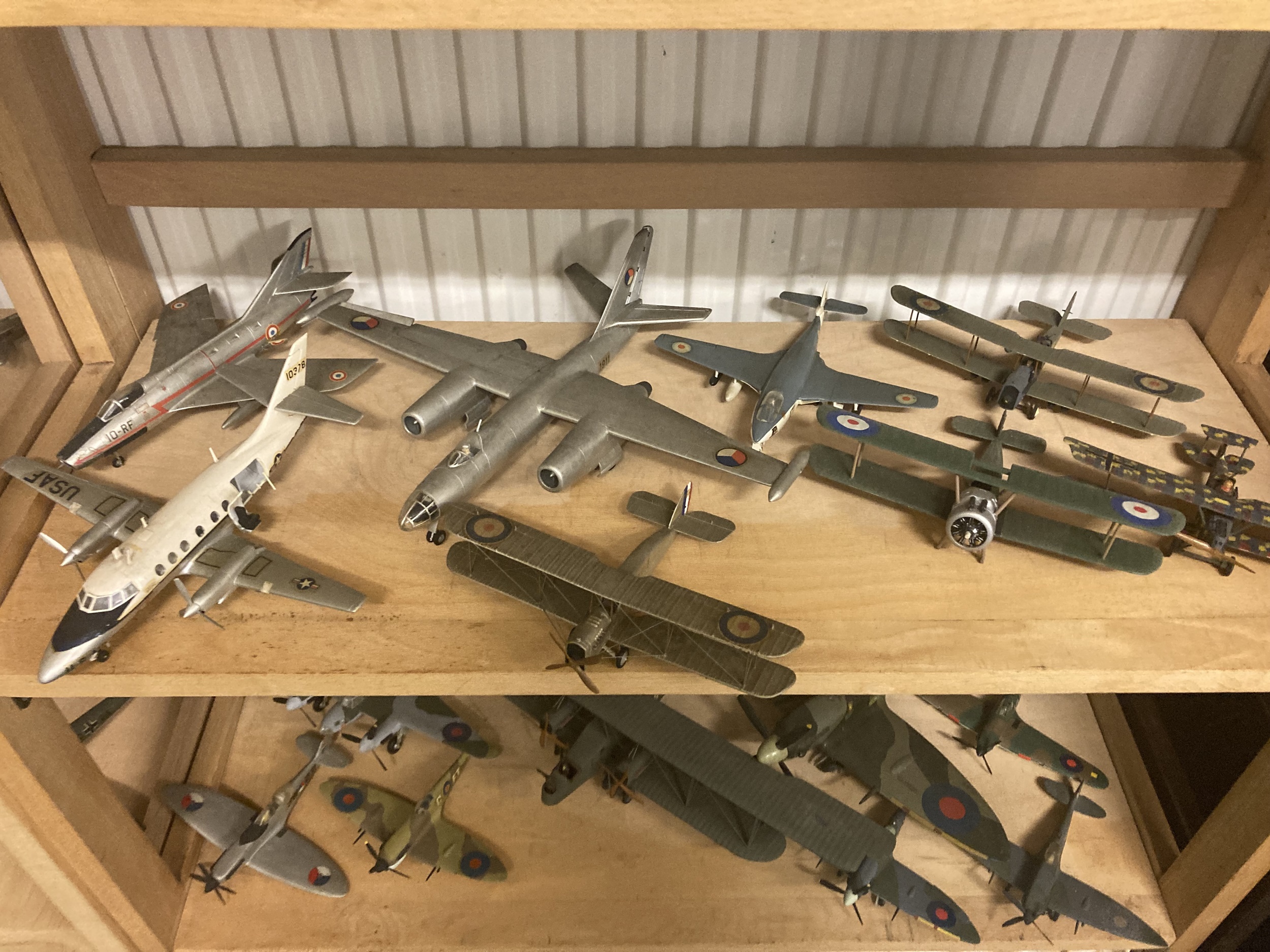 Lot 144 - Model Aircraft. A large collection of kit