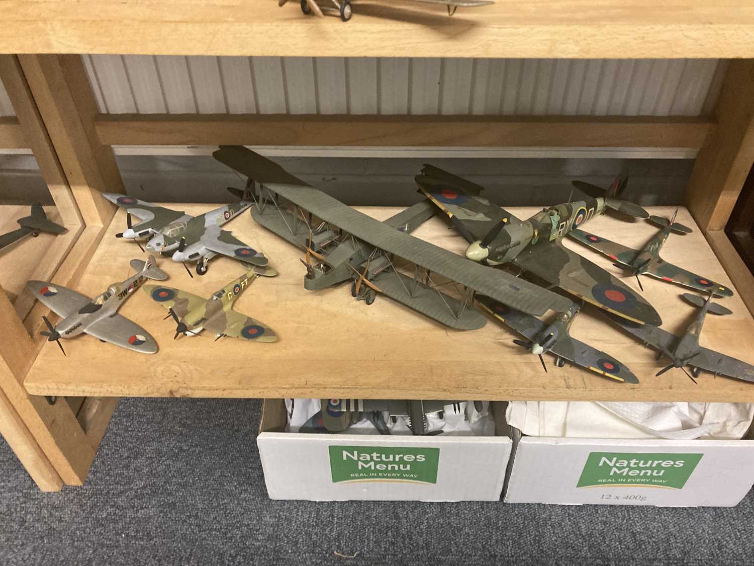 Lot 144 - Model Aircraft. A large collection of kit