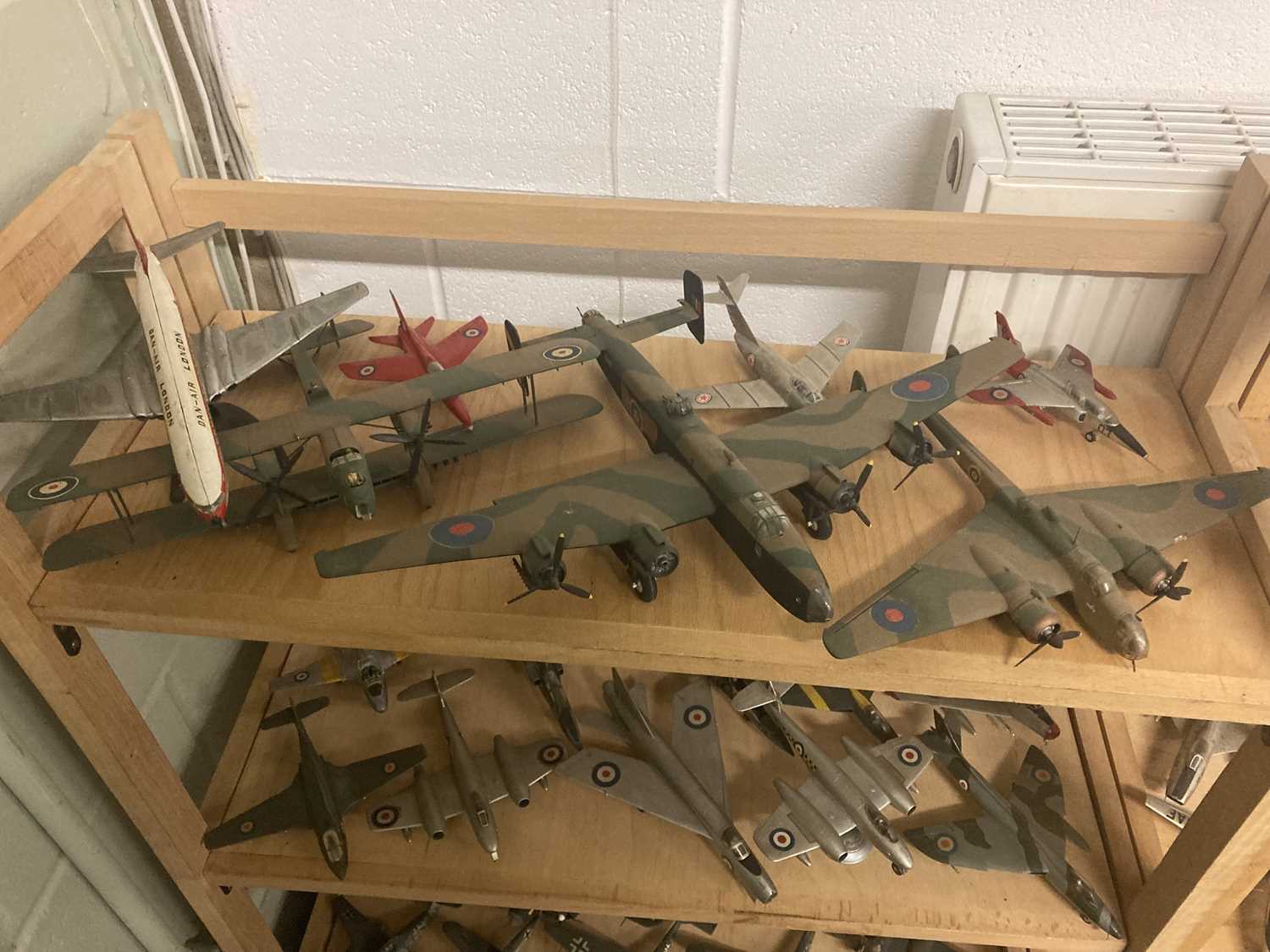 Lot 144 - Model Aircraft. A large collection of kit