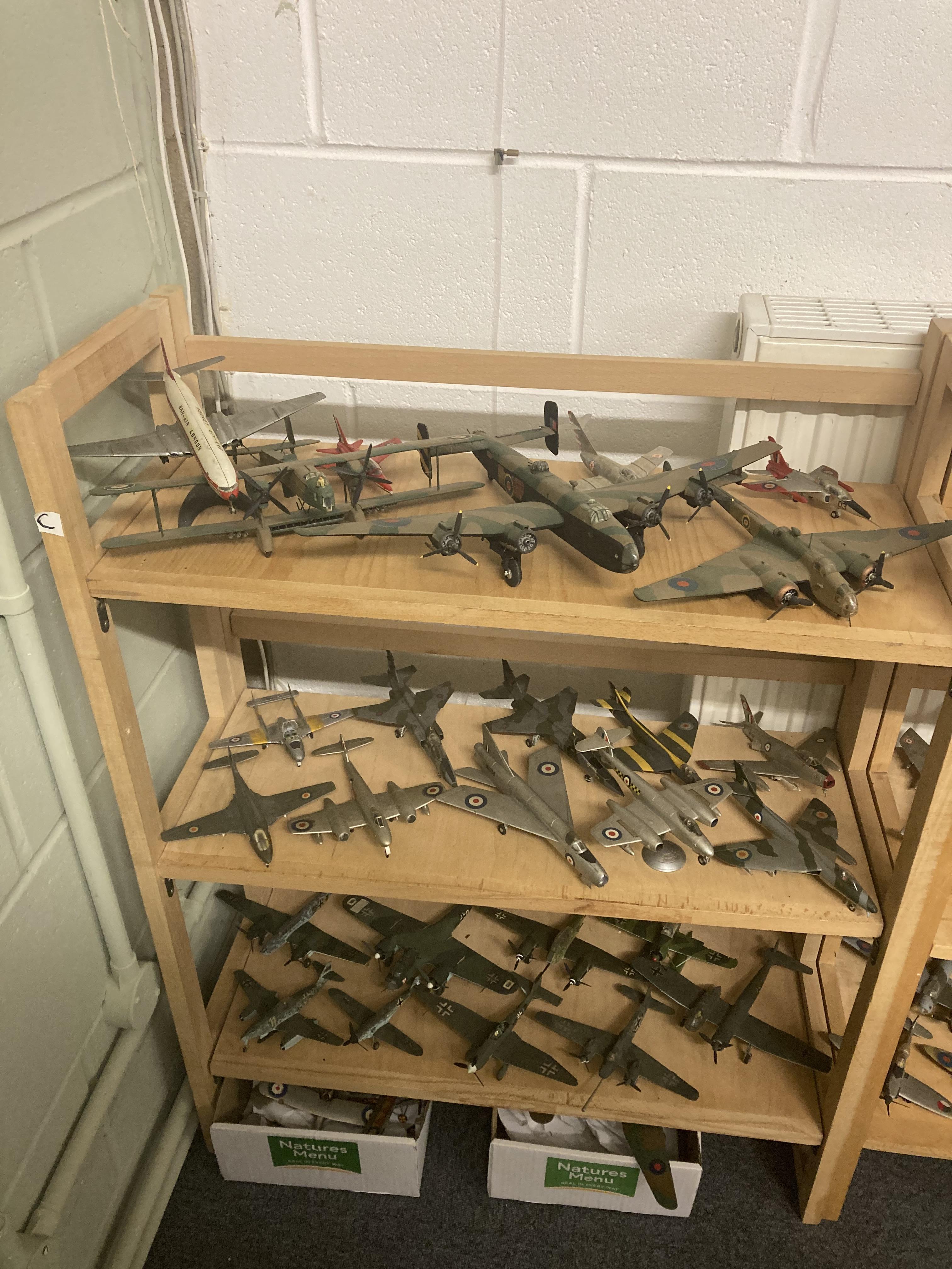 Lot 144 - Model Aircraft. A large collection of kit