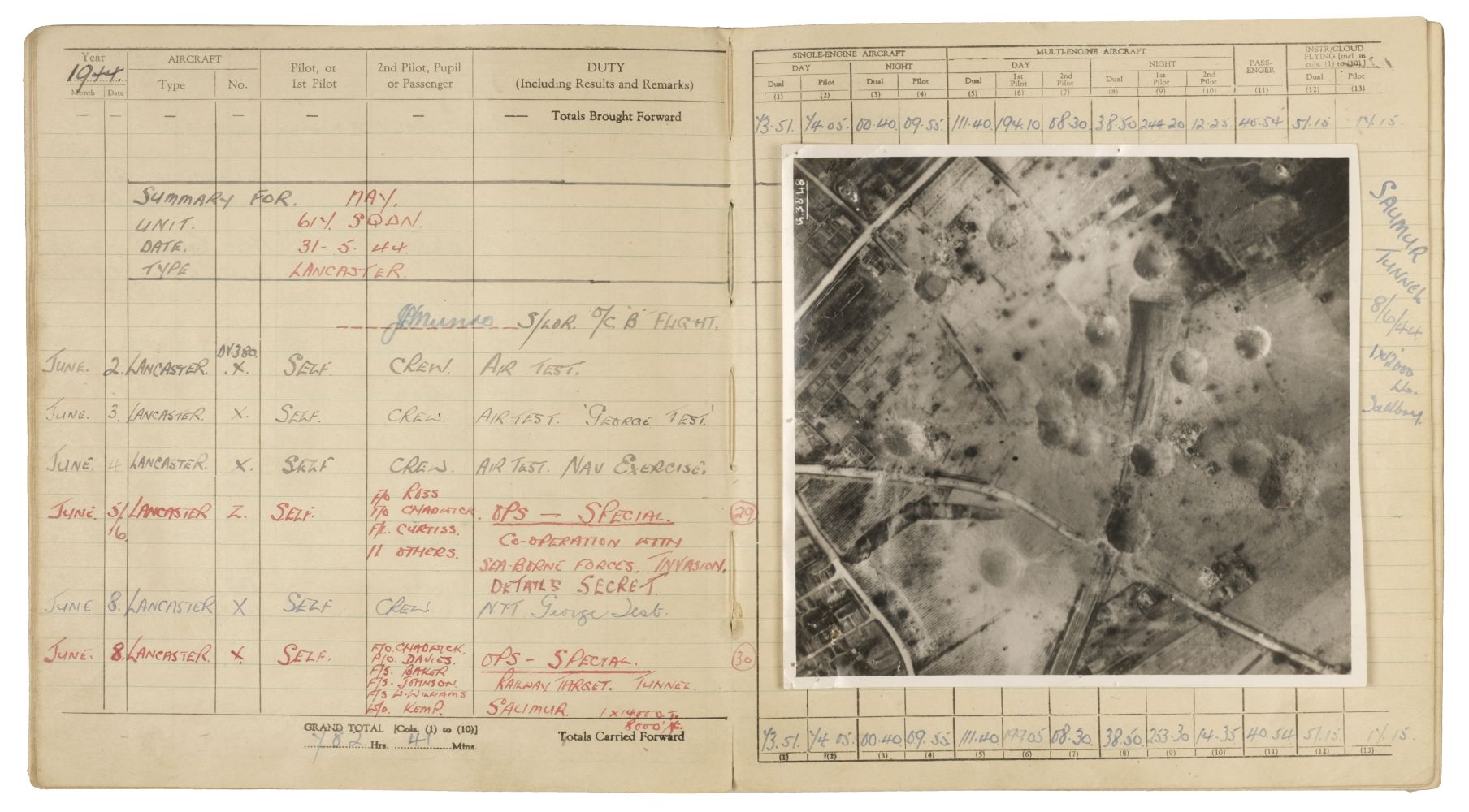 Lot 239 - 617 Squadron. DFC group - Flight Lieutenant