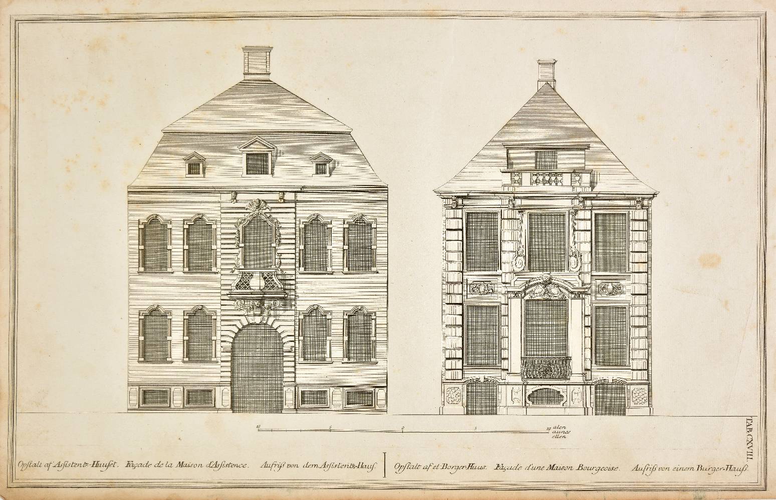 Lot 250 - Architectural engravings.